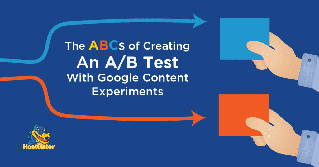 Creating an A/B Test With Google Content Experiments | HostGator