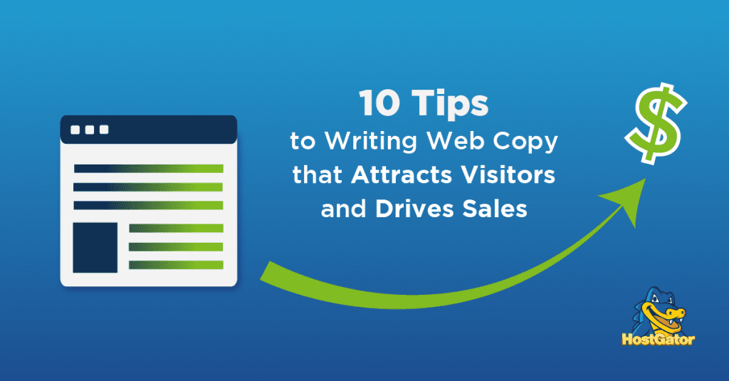 10 Tips to Writing Web Copy that Attracts Visitors and Drives Sales ...
