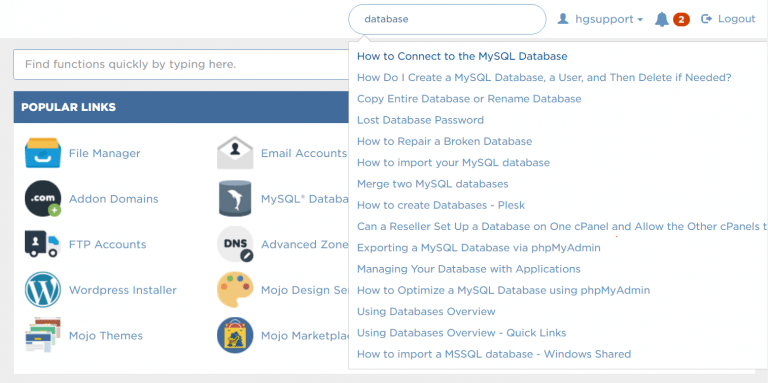 The New cPanel Paper Lantern Theme At HostGator | HostGator