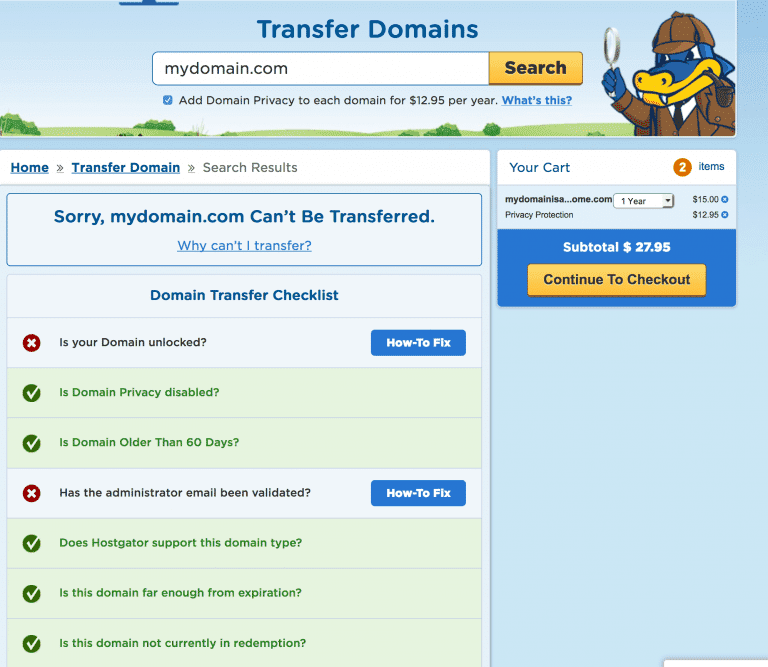 How to Register or Move Your Domain Name with HostGator - HostGator