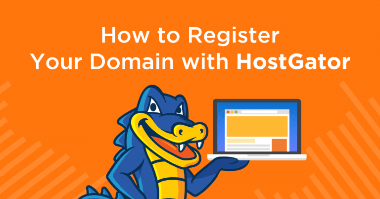 How to Register or Move Your Domain Name with HostGator - HostGator