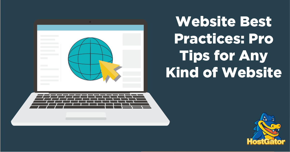 Website Best Practices: Pro Tips for Any Kind of Website - HostGator
